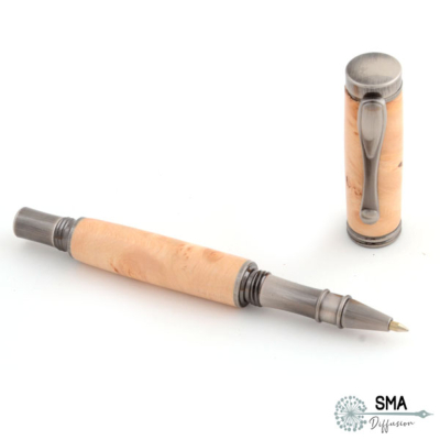 Mécanismes de stylos roller Médusa proposé en façon Argent patiné ...